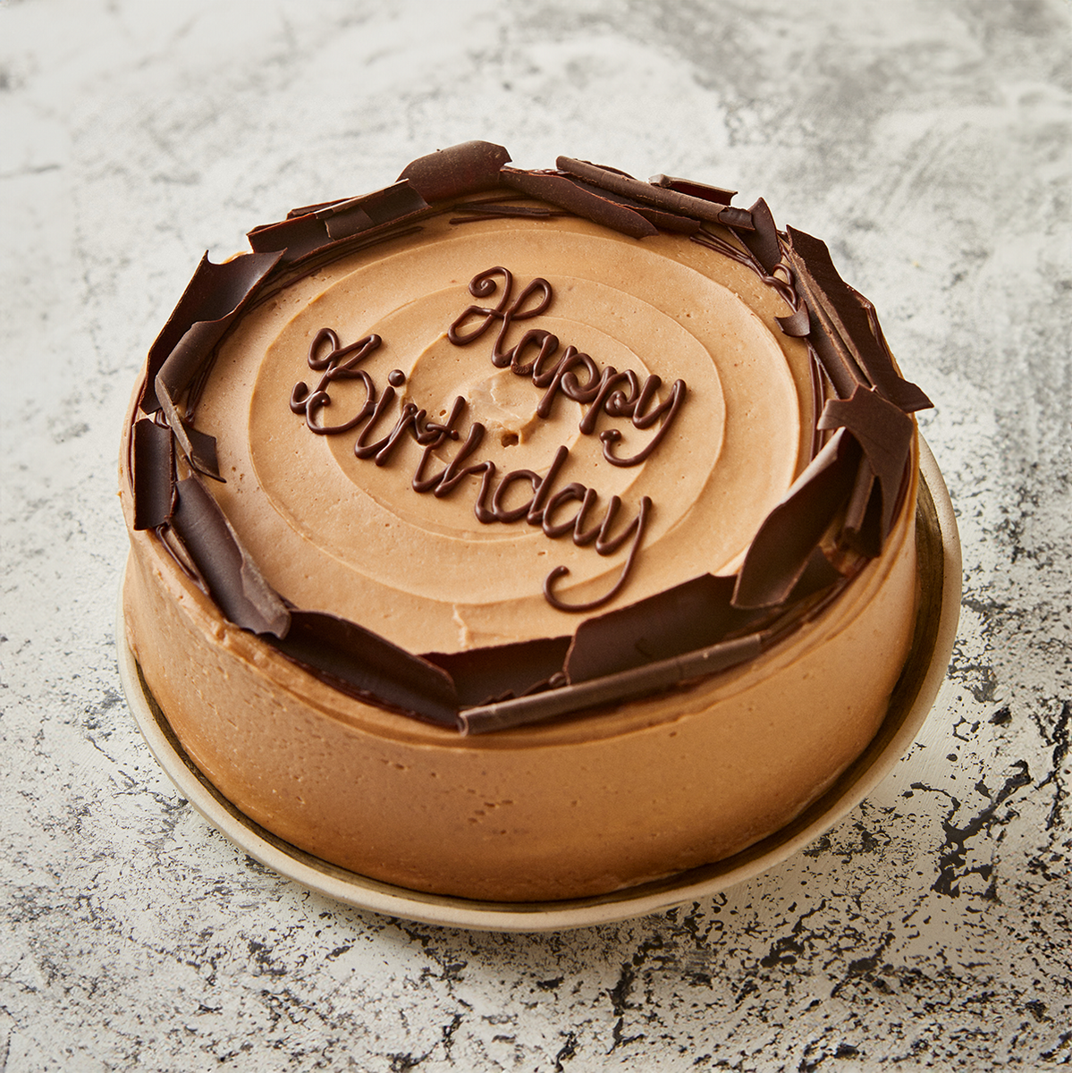 Personalised Chocolate Noisette Cake & Konditor