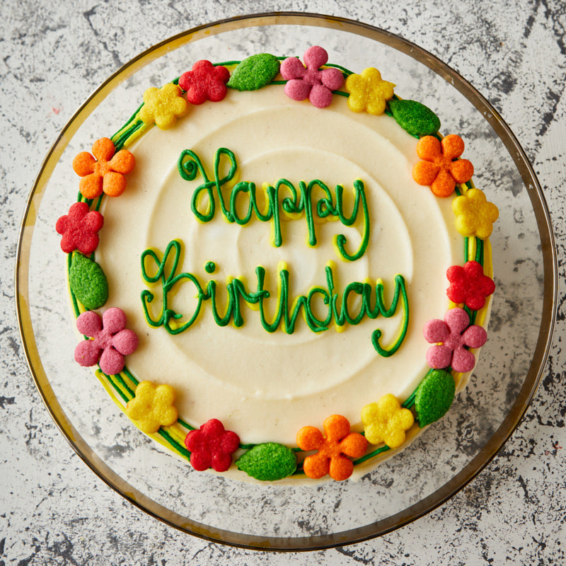 Flower Border Cake & Konditor