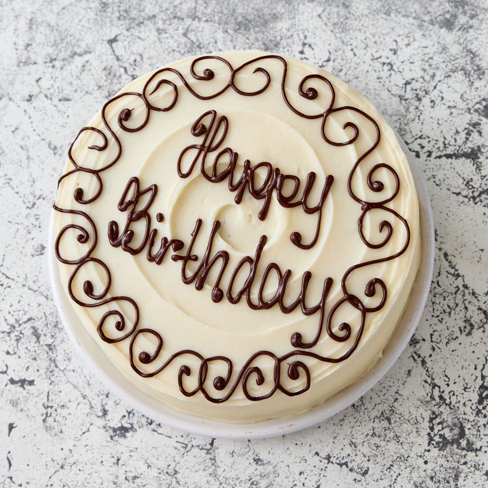 Personalised Curly Whirly Cake & Konditor
